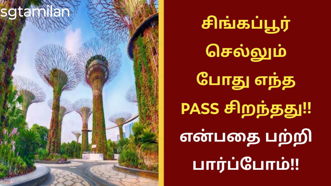 சிங்கப்பூர் செல்லும் போது எந்த PASS சிறந்தது!!